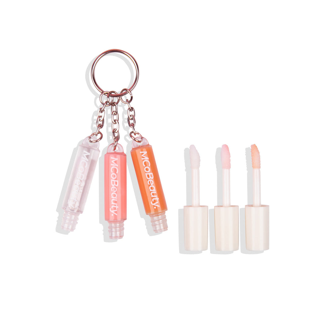 Lip Gloss Trio 3-in-1 Key Ring - Gloss – MCoBeauty US
